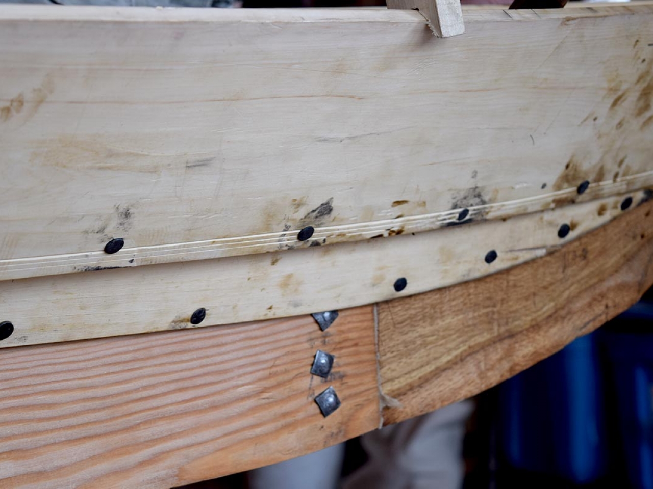 Viking Faering in Progress in the Boatshop! | Northwest Maritime Center